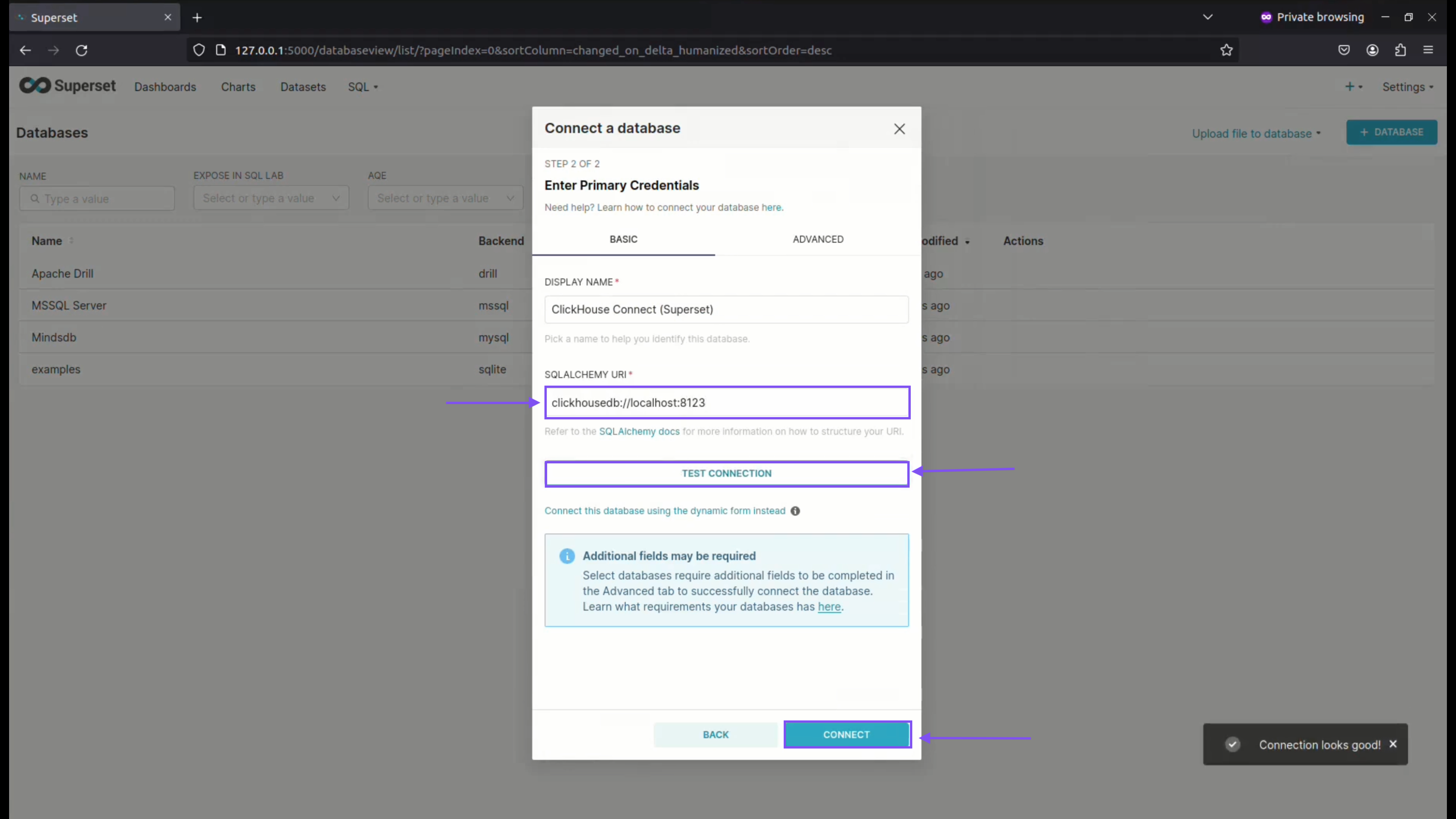 Visualize TSV Files with Apache Superset via ClickhouseDB, Learn to ...