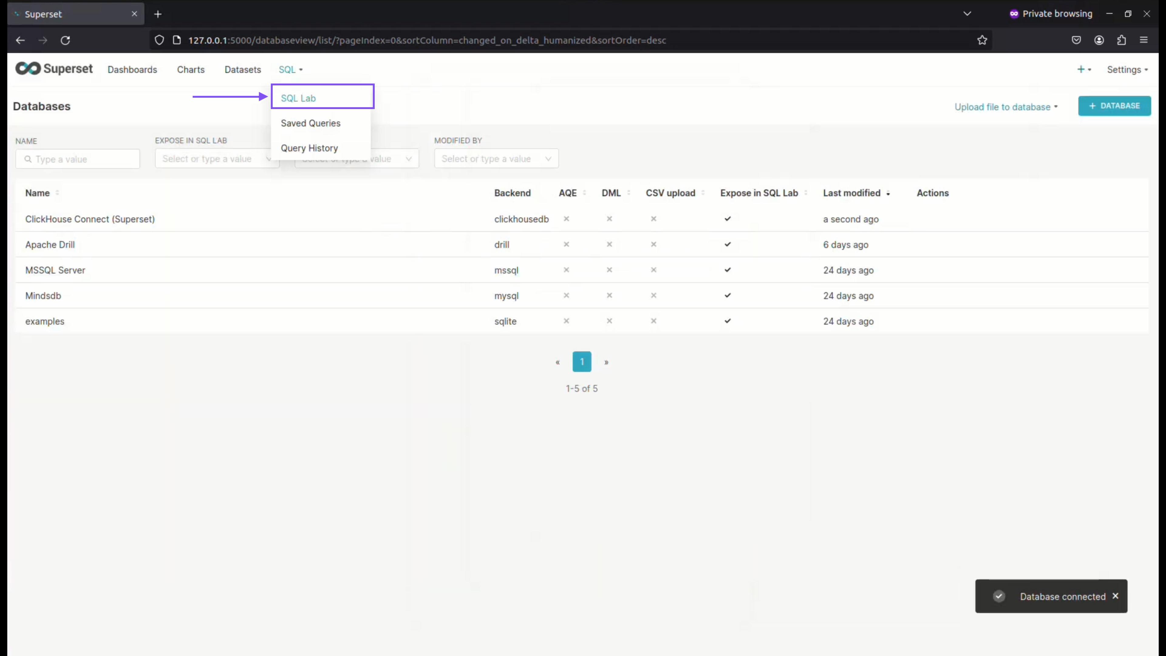Visualize TSV Files with Apache Superset via ClickhouseDB, Learn to ...