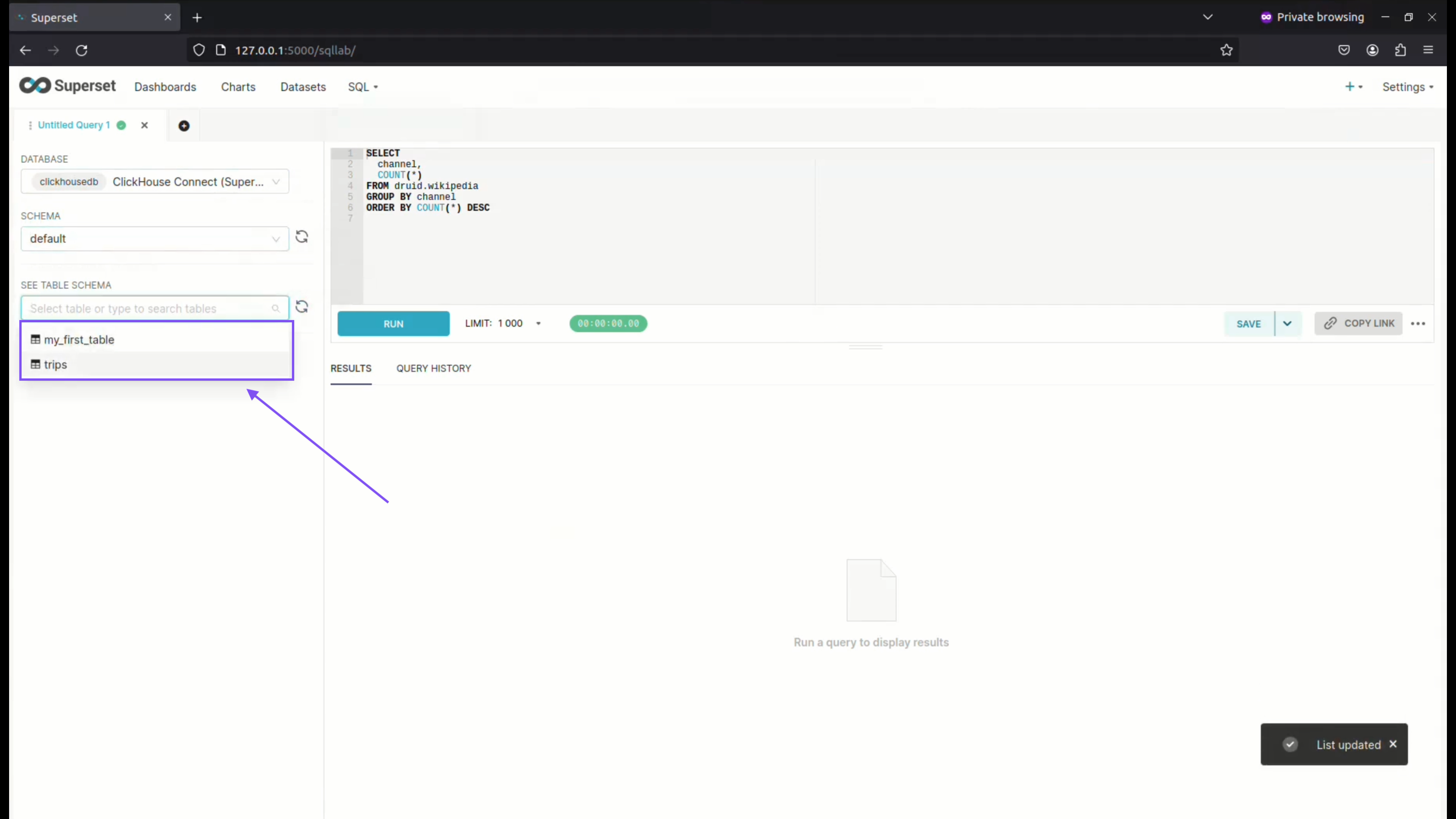 Visualize TSV Files with Apache Superset via ClickhouseDB, Learn to Connect Apache Superset and ...